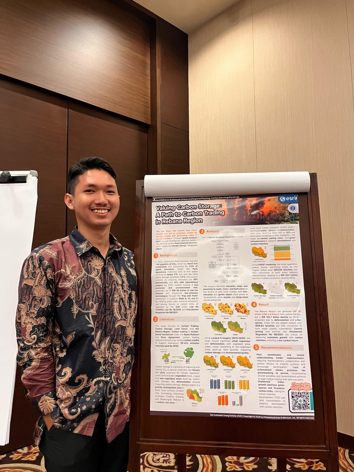 Mengembangkan Proyek Valuing Carbon Storage, Mahasiswa PWK ITB Berhasil Menjadi Juara 1 Esri ...